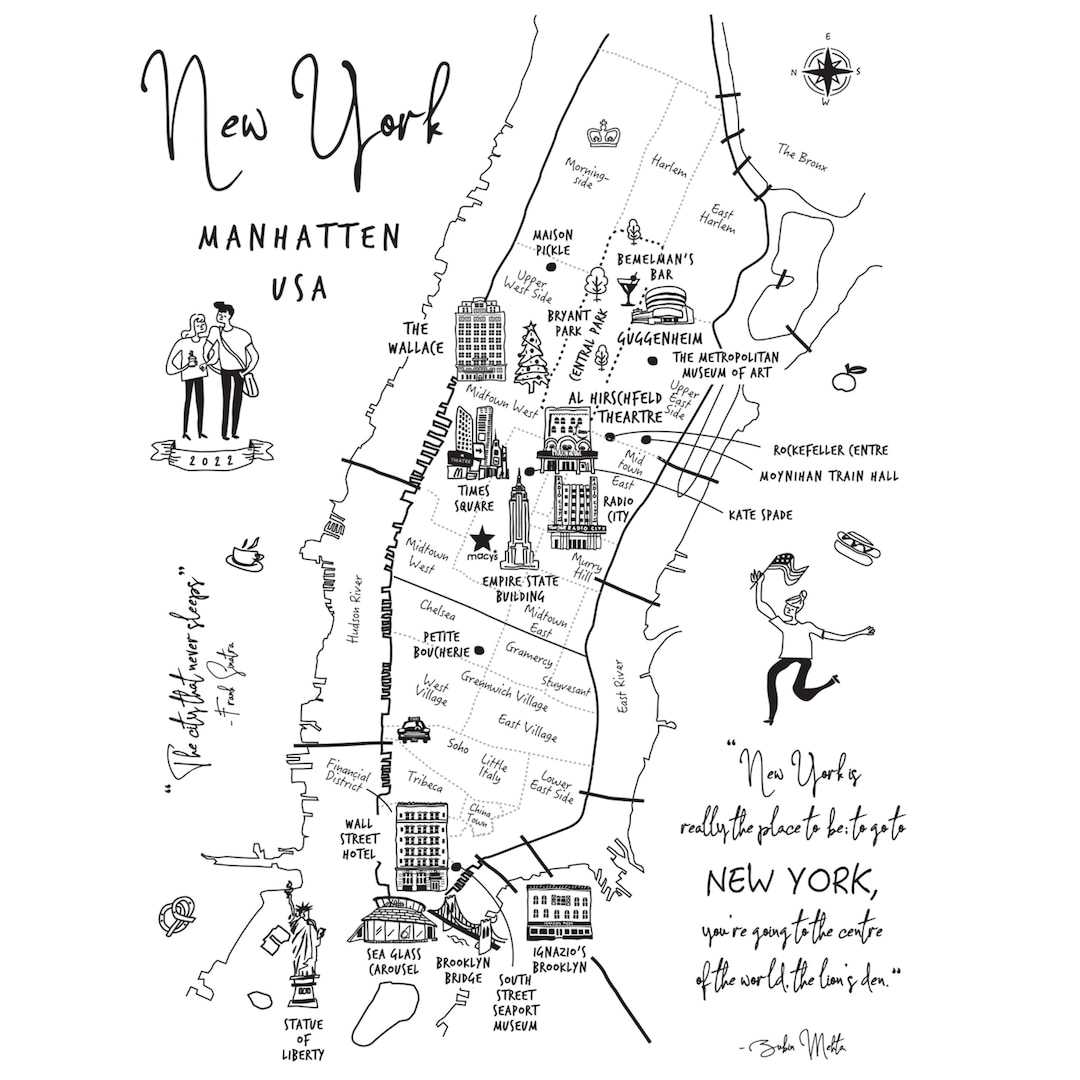 Illustrated Maps, Custom Maps, Hand Drawn Style Maps, Weddings Maps ...