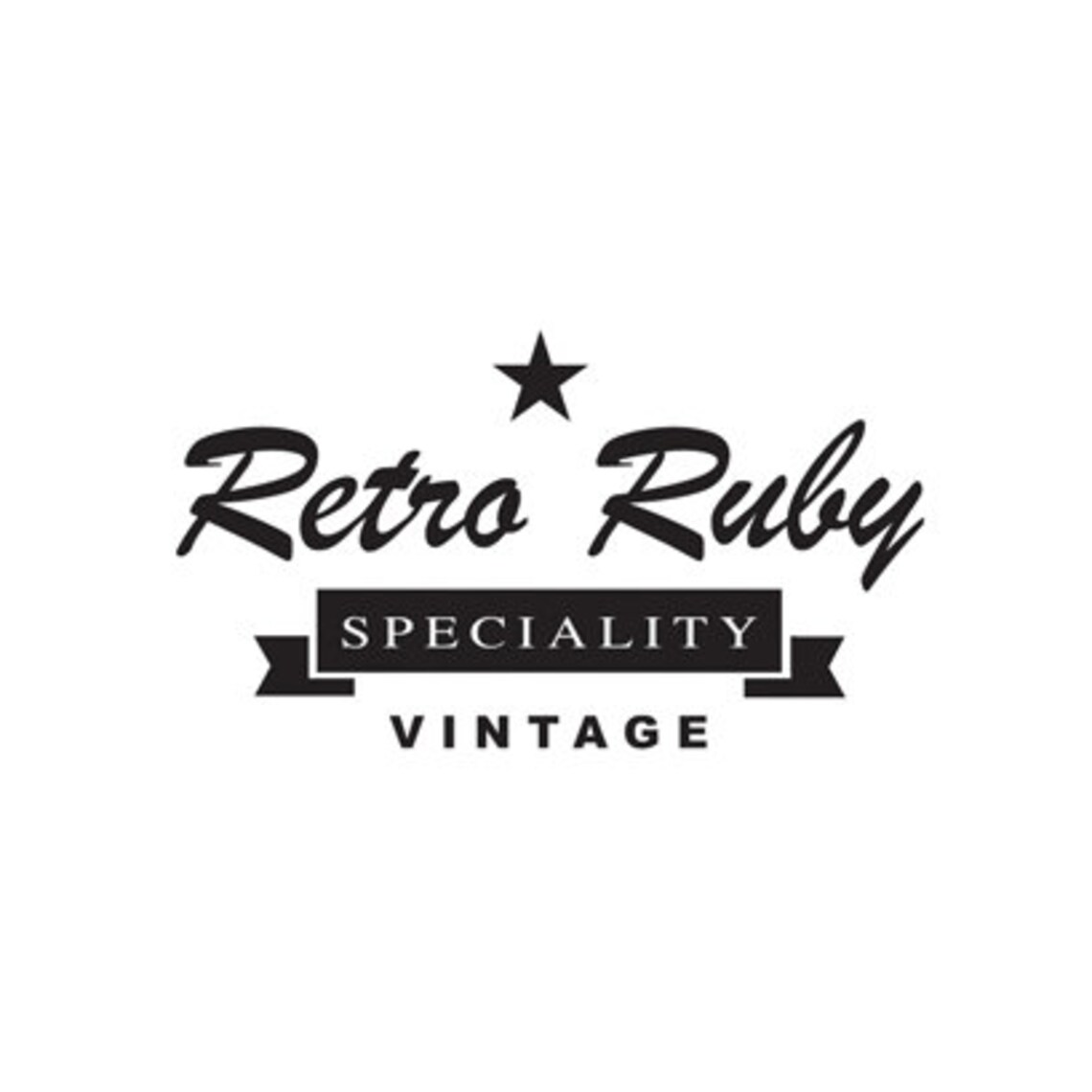 Retro Logo Ideal for Vintage Products Such as Retro Furniture, Retro ...