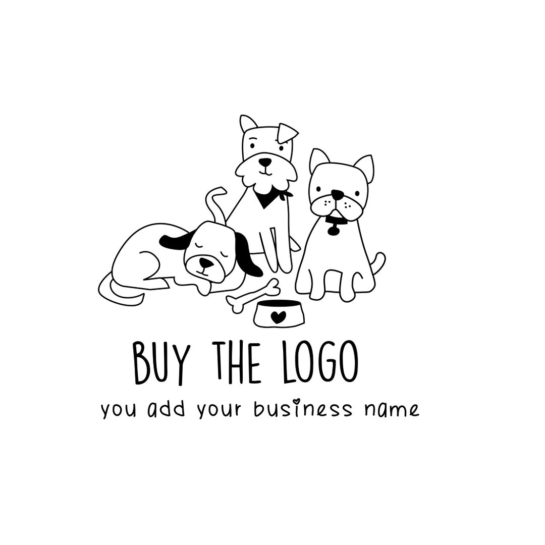 Dog Logo, Pet Logo, Dog Graphic, Vet Logo, Pet Care Logo, Dog Logo, Buy ...