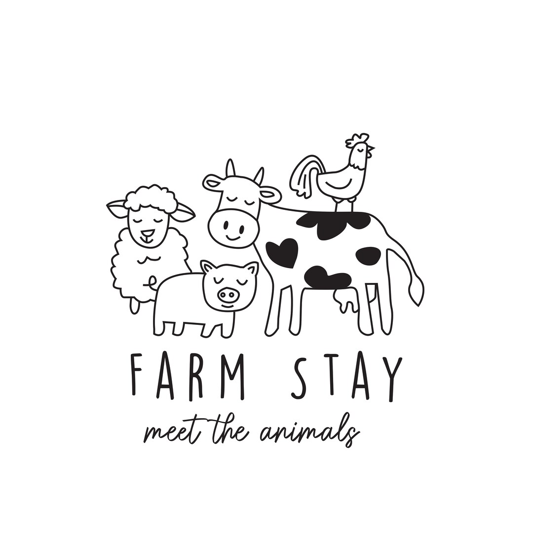 Farm Animal Logo, Ideal for a Farm Stay, Pet Store, Vet or Vet Products ...