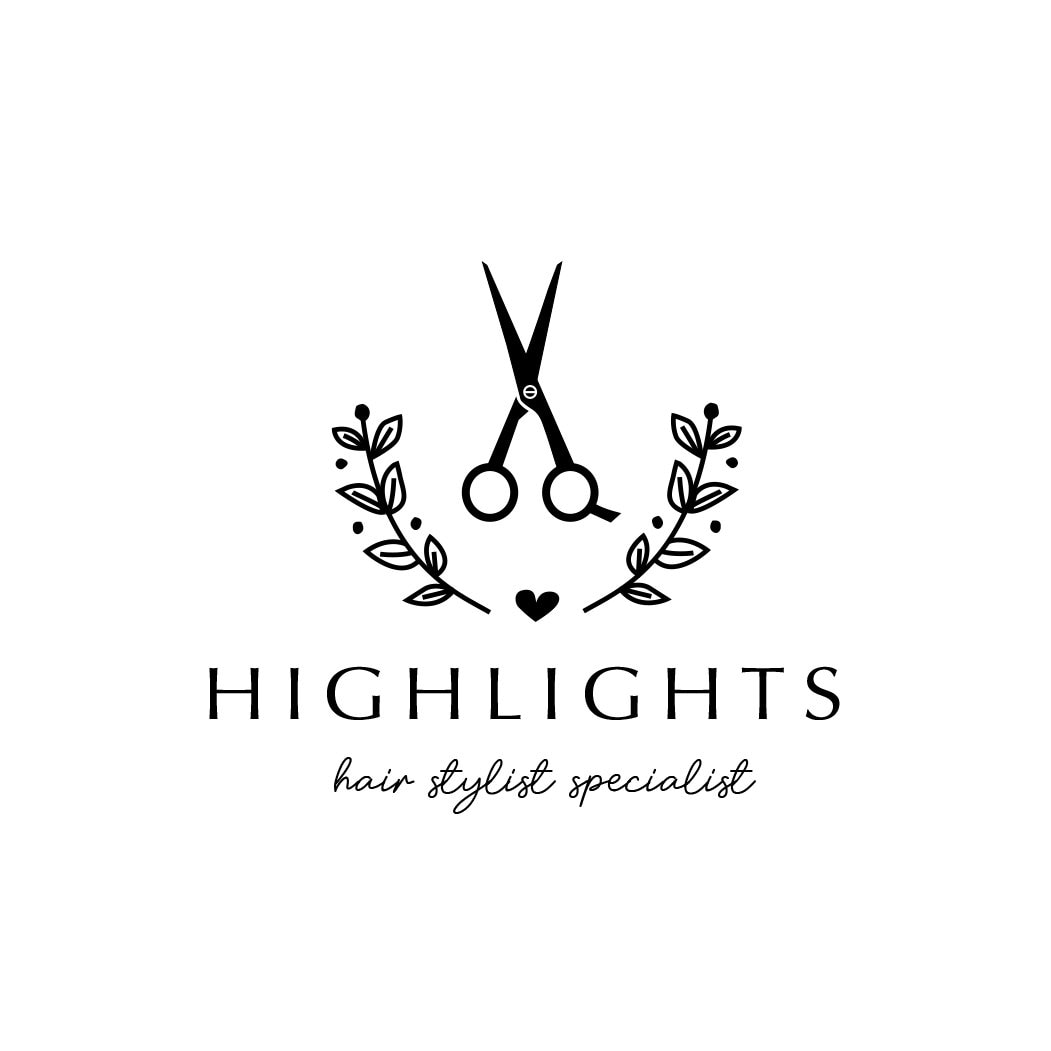Hairdressing Logo, Hair Stylist Logo, Pre-made Log for Hair Dresser ...