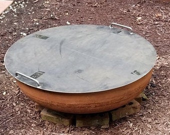 Steel Plate Fire Pit | Etsy