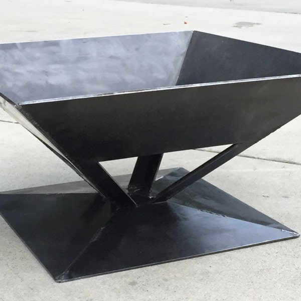 Steel Fire Pit - Etsy