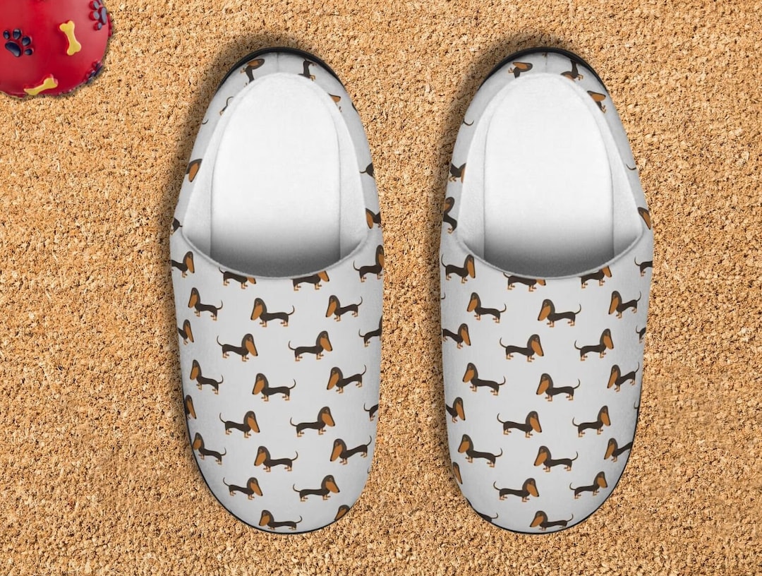 STEP INTO COMFORT With Women's Indoor Slippers Dachshund Lovers Edition ...