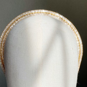 Gold Elena Headband, Stackable Art Deco Headbands, Vintage Art Deco ...
