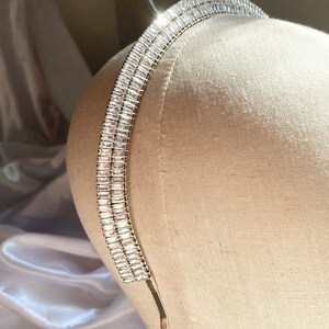 Elena Headband Silver, Stackable Art Deco Headbands, Vintage Art Deco ...