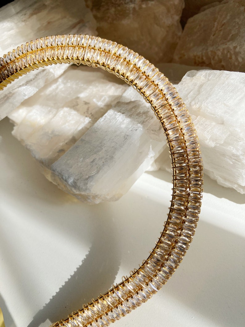 Gold Elena Headband, Stackable Art Deco Headbands, Vintage Art Deco ...