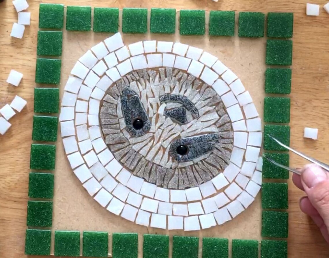 Sloth Mosaic Kit Crafts Home Decor - Etsy