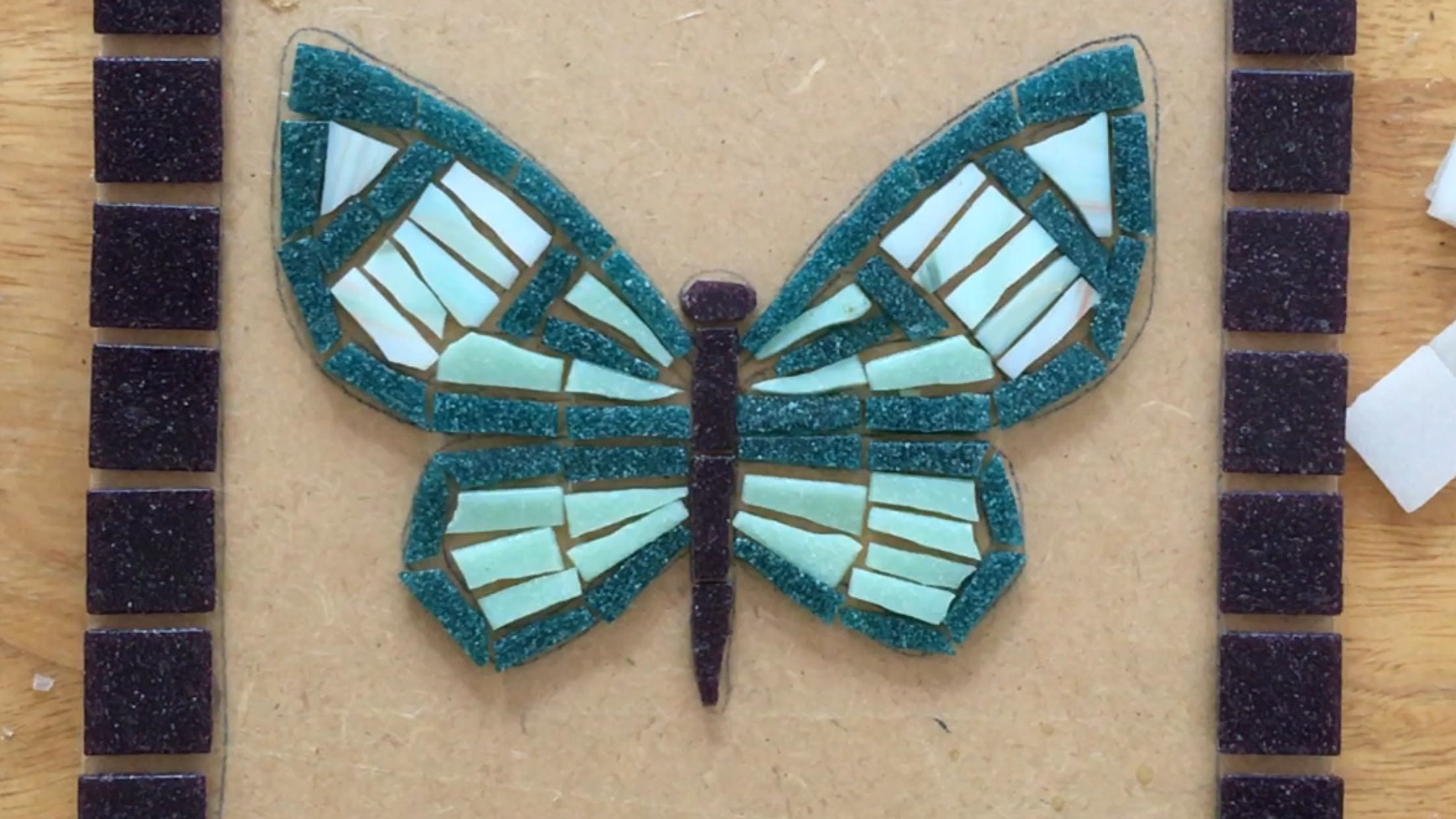 Butterfly , Mosaic Kit, Crafts, Home Decor - Etsy