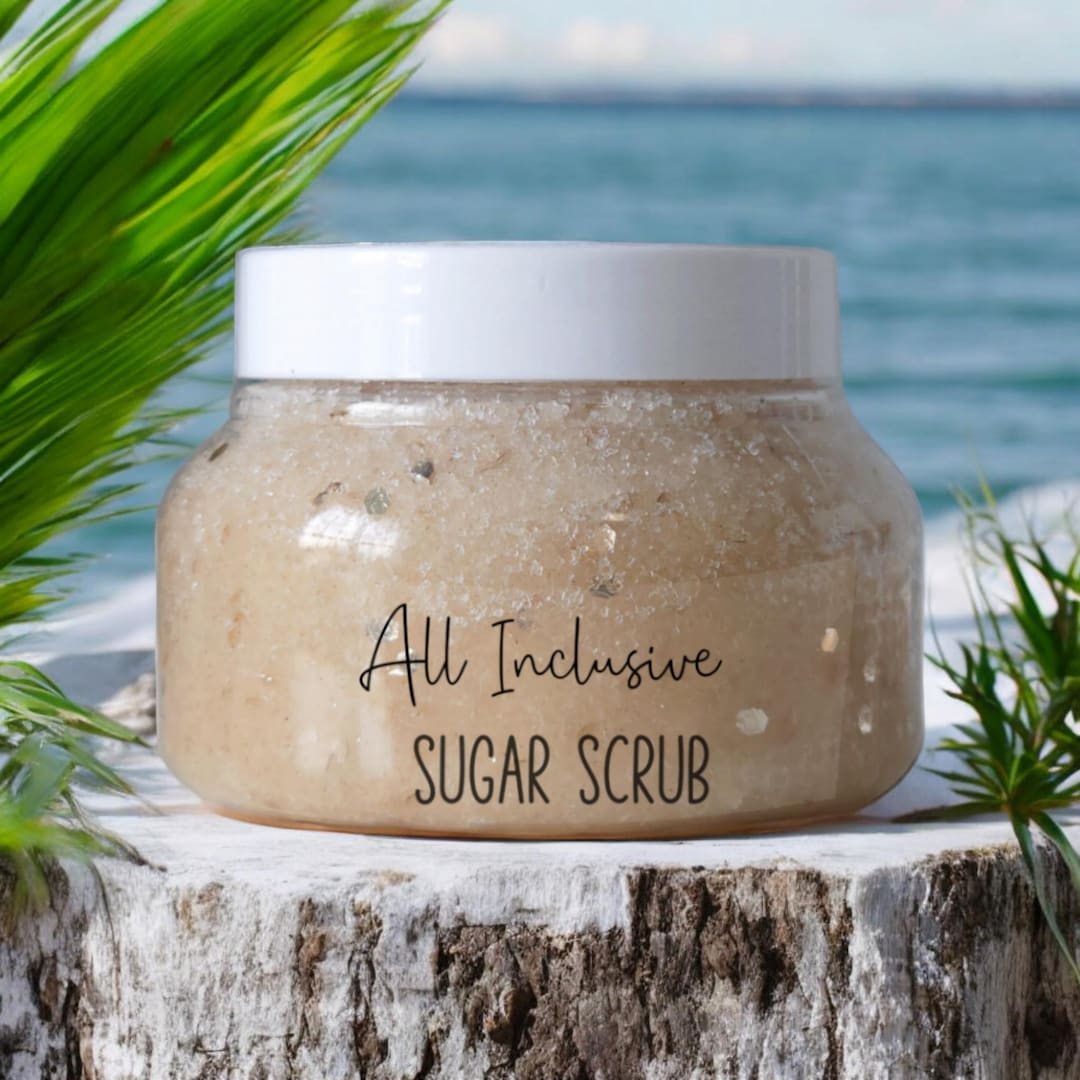 All Inclusive Sugar Scrub | Self Care for Bath Scrubs and Relaxation ...