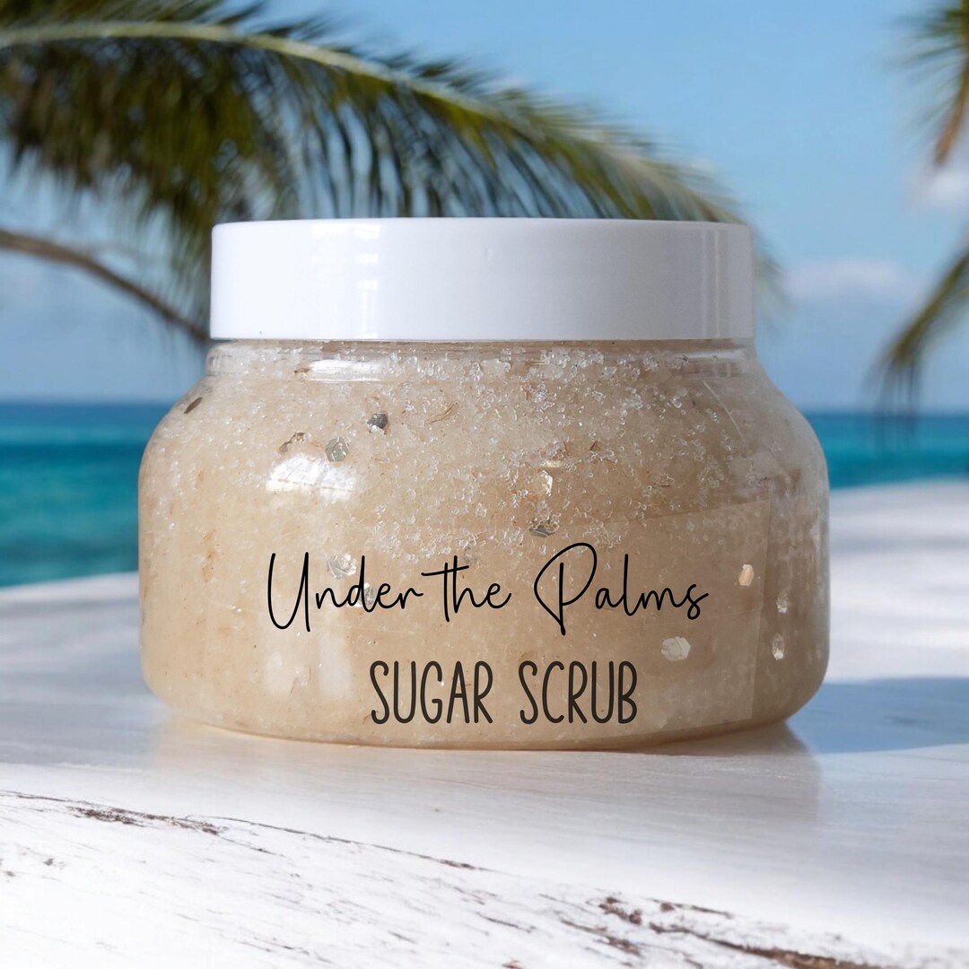 Under the Palms Sugar Scrub Self Care for Bath Scrubs and Relaxation ...