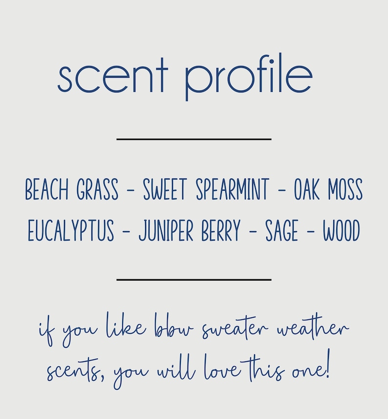 Outer Banks Wood Wick Candle: North Carolina OBX Coastal Home Fragrance ...