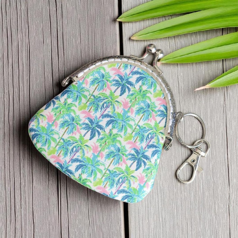 Coin Purse Palm Tree - Etsy