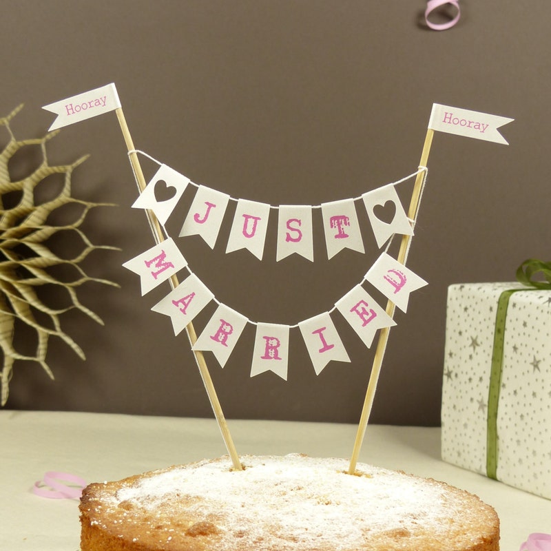 Wedding Cake Banner - Etsy