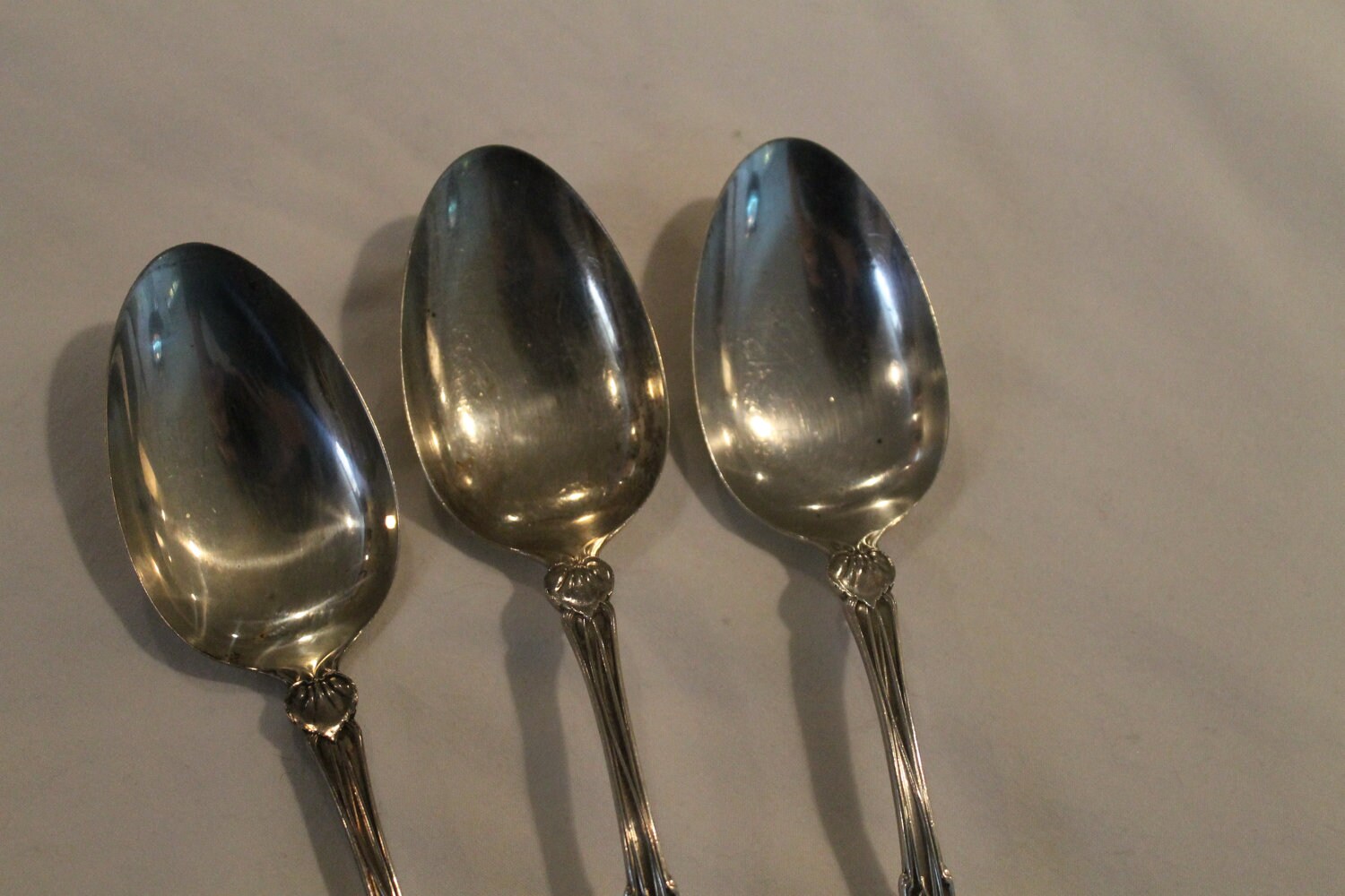 Sterling Silver Whiting Violet Tablespoon Serving Spoons - Etsy