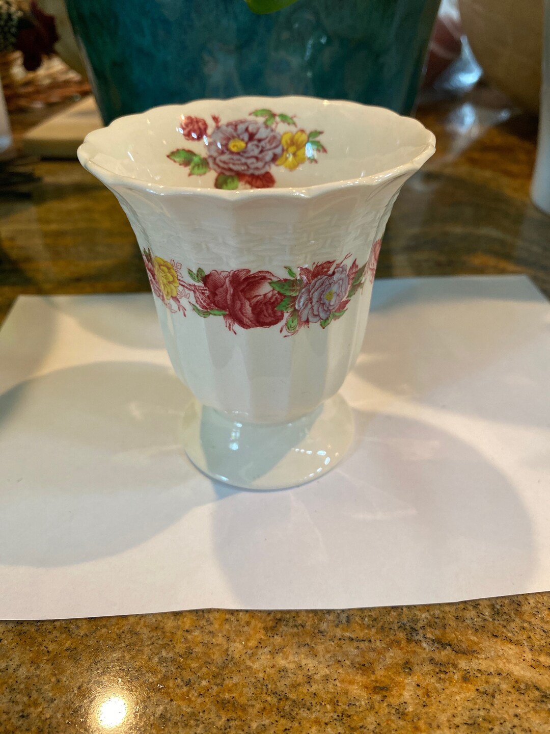 Copeland Spode Rose Briar Vintage Egg Cup - Etsy
