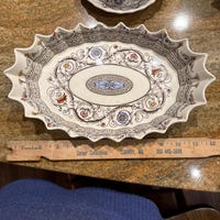 Spode Garden Flowers Plate - Etsy