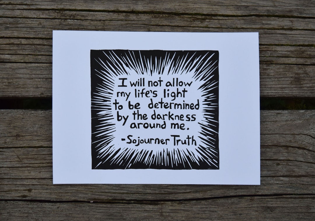 Sojourner Truth Quote Print - Etsy