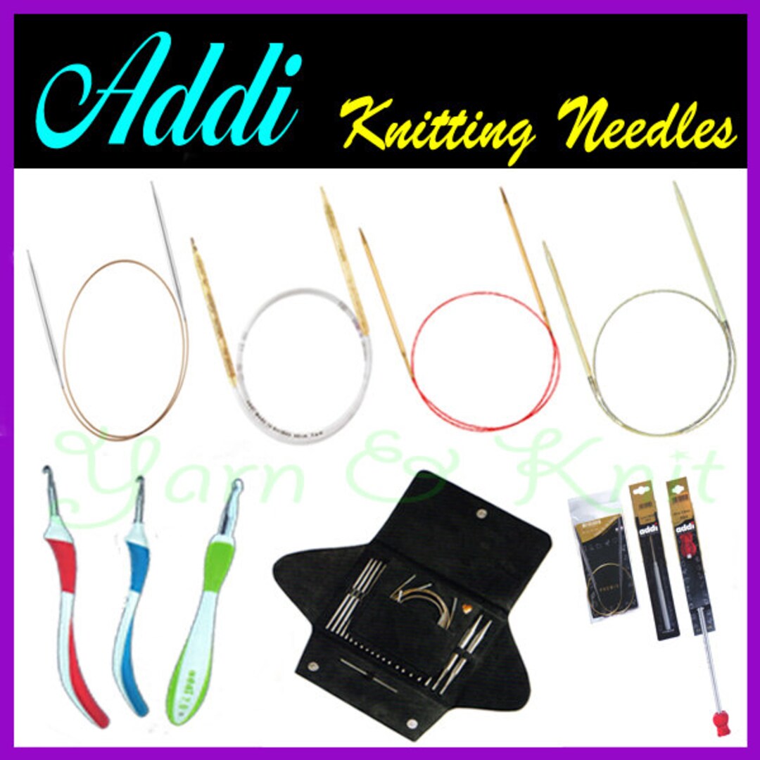 Addi Knitting Needles,circular Knitting Needles - Etsy