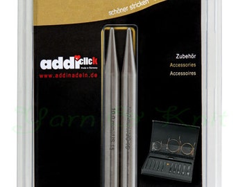 Addi Click Interchangeable Needles Long Lace Tips 766-2 - Etsy
