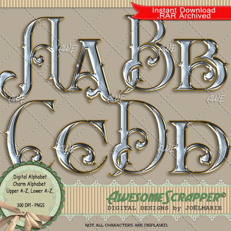 Metal Alphabet Lower Case - Etsy