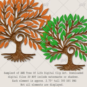 Tree of Life Digital Clip Art by Awesomescrapper - High Quality, 300 ...