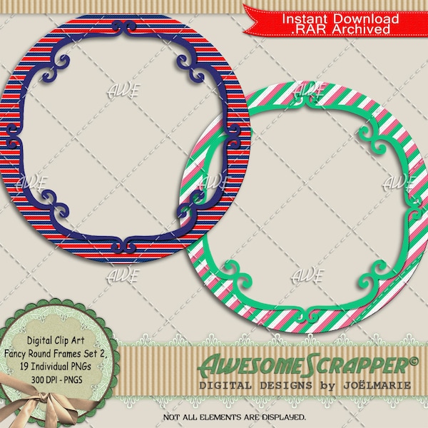 Fancy Digital Frames - Etsy