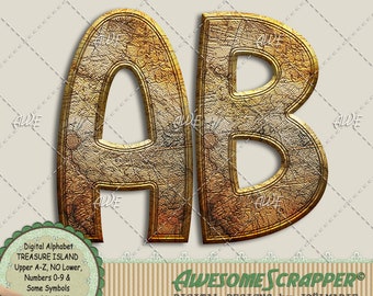 Treasure Chest Clipart Watercolor Pirate Clipart Party - Etsy