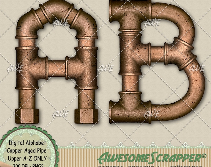 Copper Pipe Numbers - Etsy