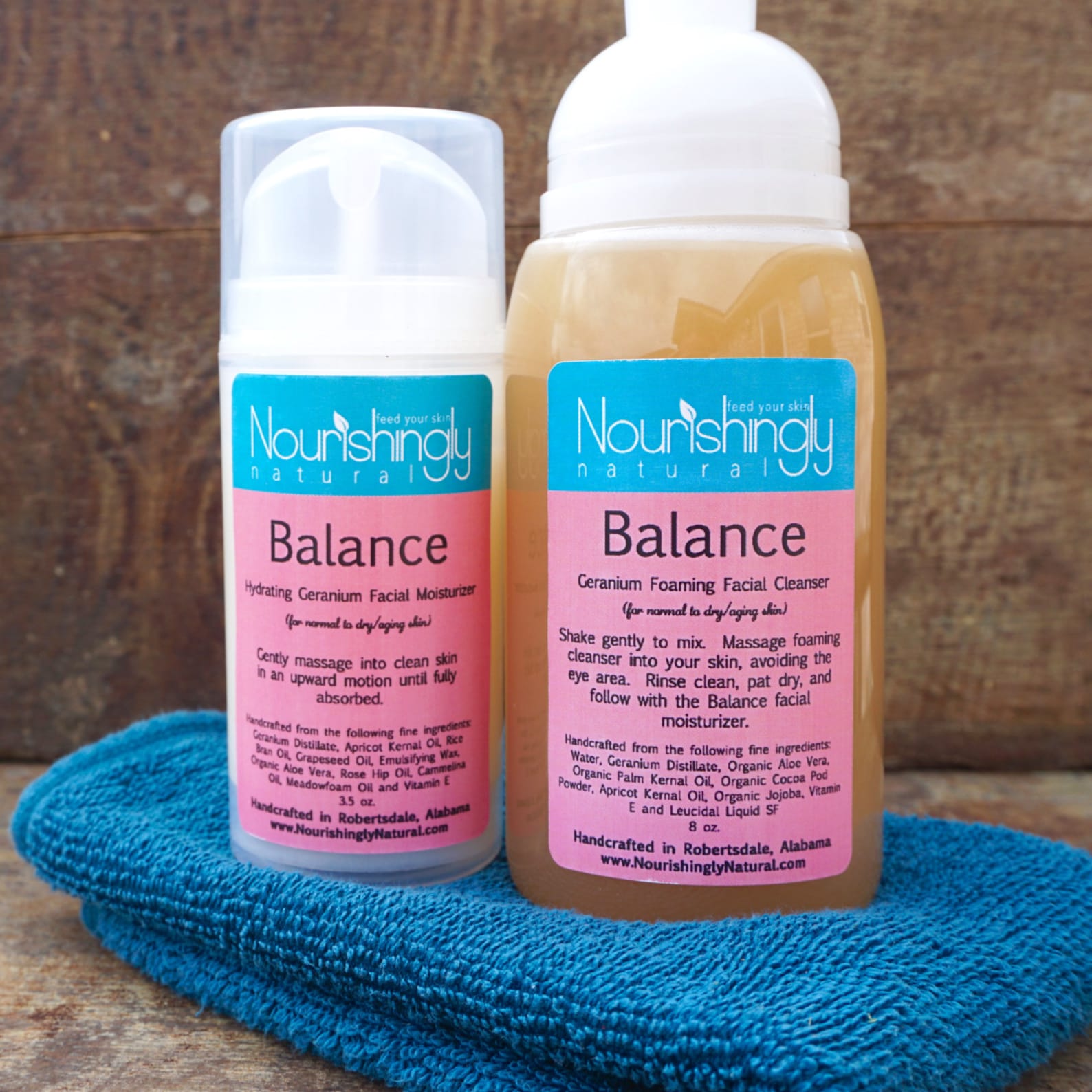 Natural Face Cream, Organic Face Moisturizer, Vegan Botanical Dry Skin ...