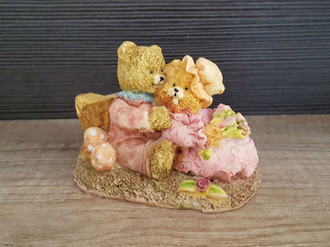 Vintage Figurines Bears Victorian Bears Dutch Figurines Bears Old ...