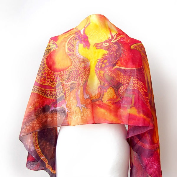 Dragon Scarf - Etsy
