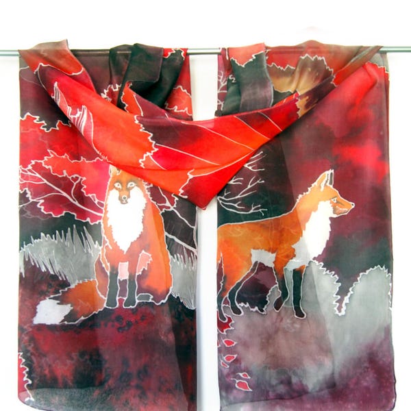 Fox Scarf - Etsy