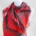 Red Dragon Silk Scarf - Hand Painted Scarves With Red & Black Dragon ...