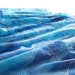 Big Blue Scarf XL Scarves Hand Painted on Silk Bathing Suit - Etsy