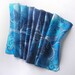 Ocean Blue Scarf Hand Painted Scarves With Tree Silk Scarf - Etsy