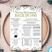 1998 Reunion Centerpieces, 25th High School Reunion, Class of 1998 ...