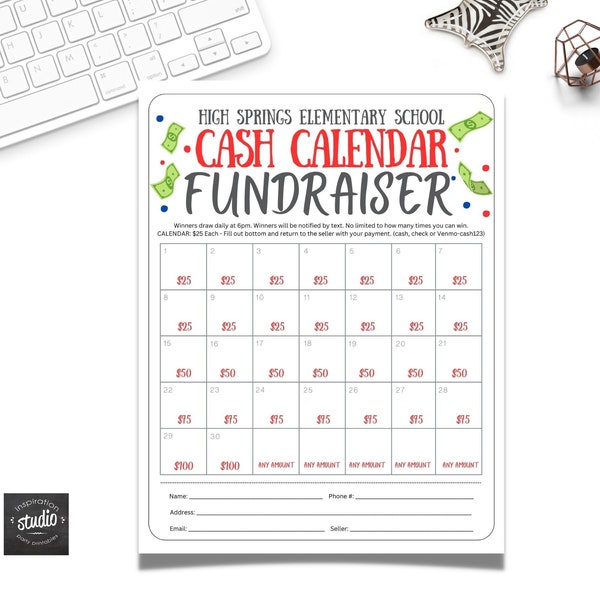 Charity Calendar - Etsy