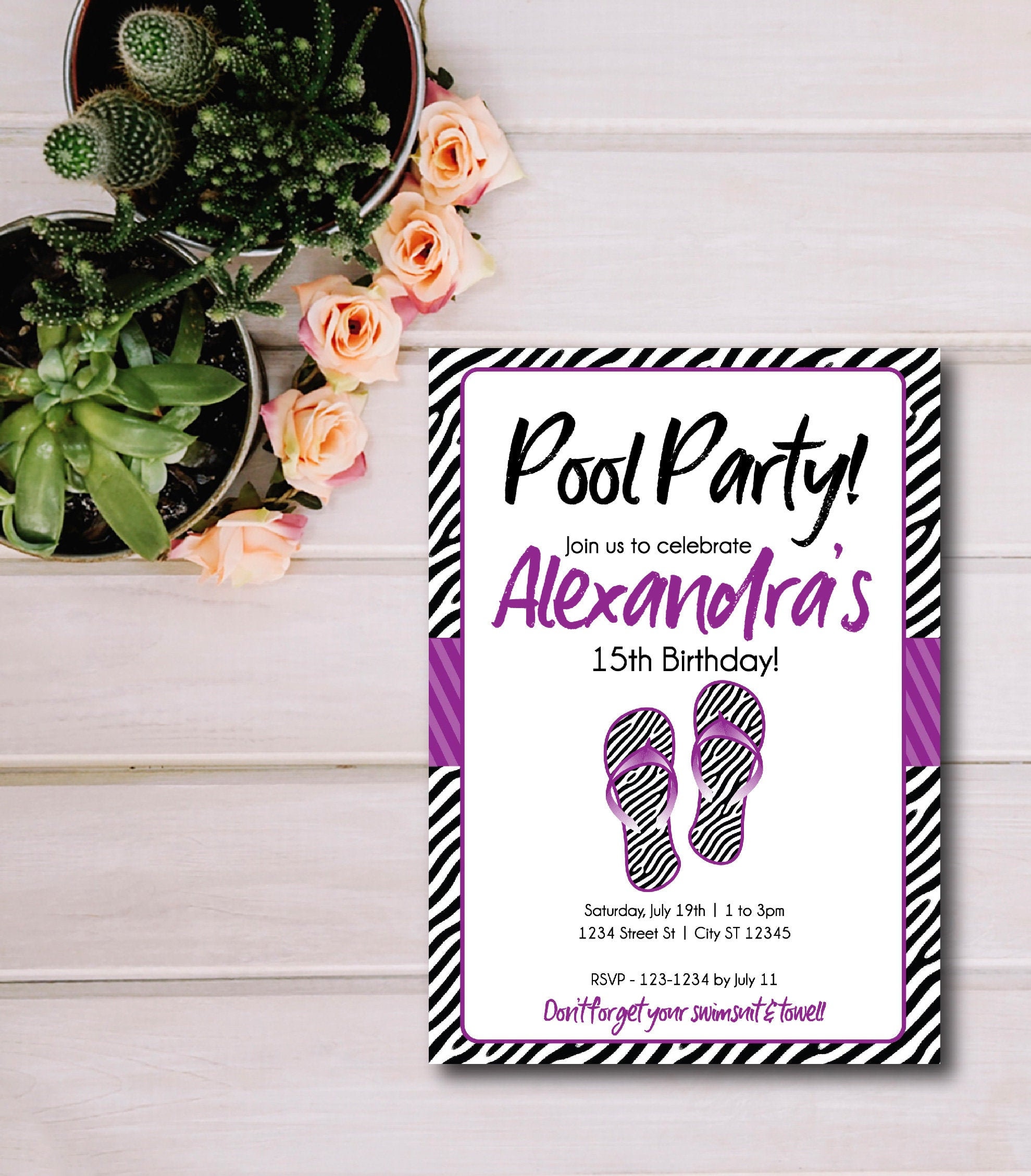 15th Birthday Pool Party