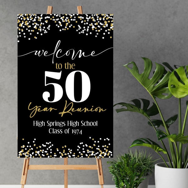 24 X 36 Class Reunion Design - Etsy