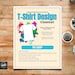 T-shirt Order Form Template, PTA, PTSA, PTO, Church Fundraiser Flyer ...