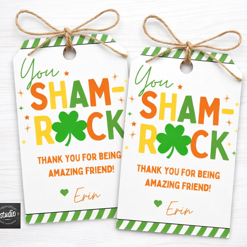 Shamrock Thank You - Etsy