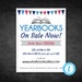 Yearbook Sale Flyer Template, School Template, Yearbooks on Sale Now ...