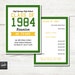 High School Reunion, College Reunion, Printable Program Template ...