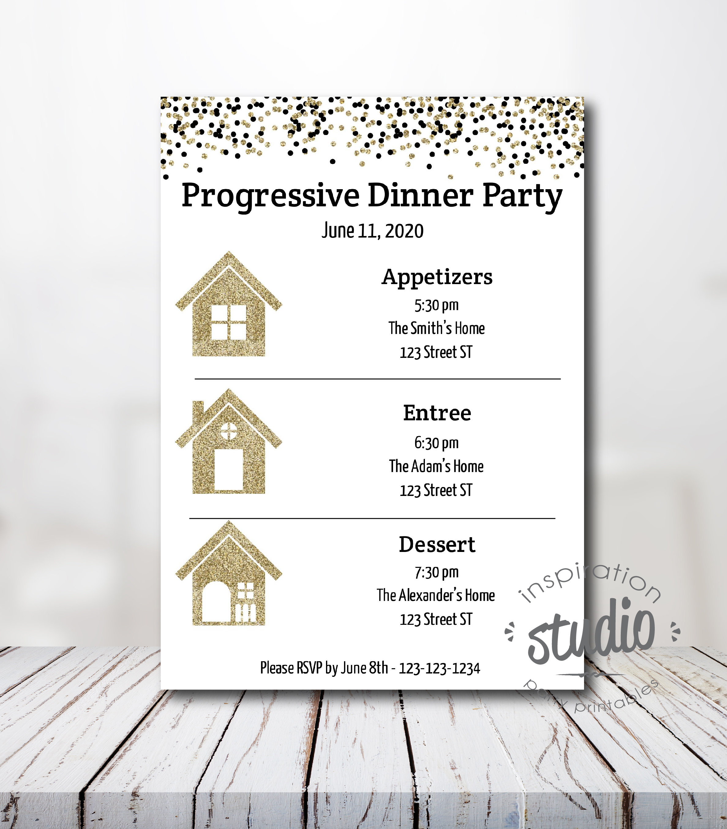 Progressive Dinner Party
