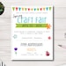 Spring Craft Fair Flyer Template School Church PTA PTO - Etsy