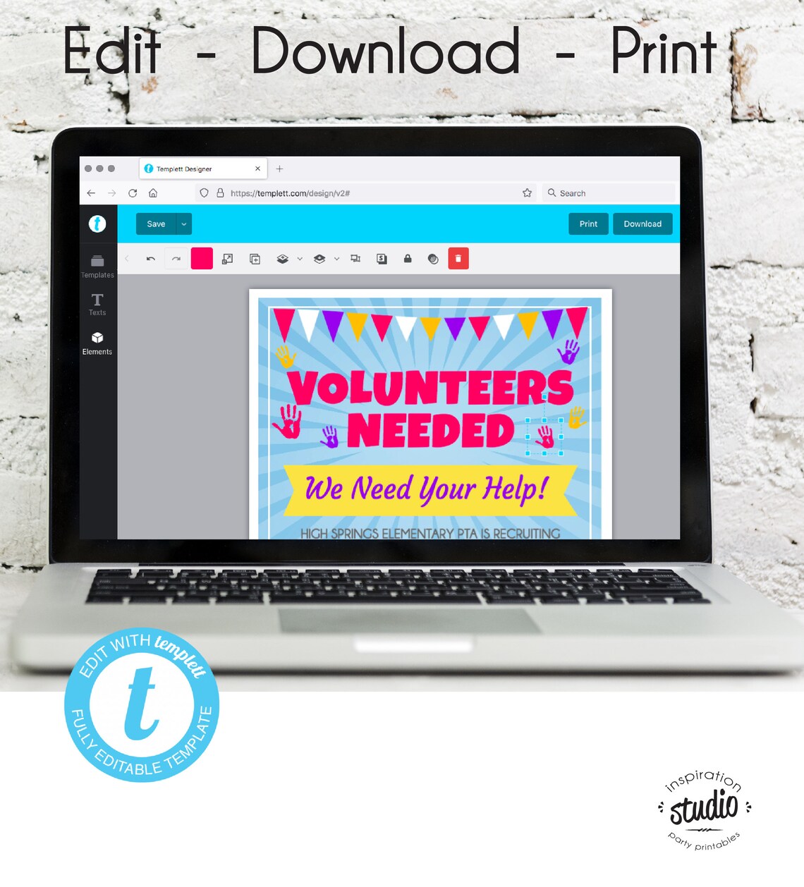 Volunteers Needed Flyer Template Back to School Flyer - Etsy