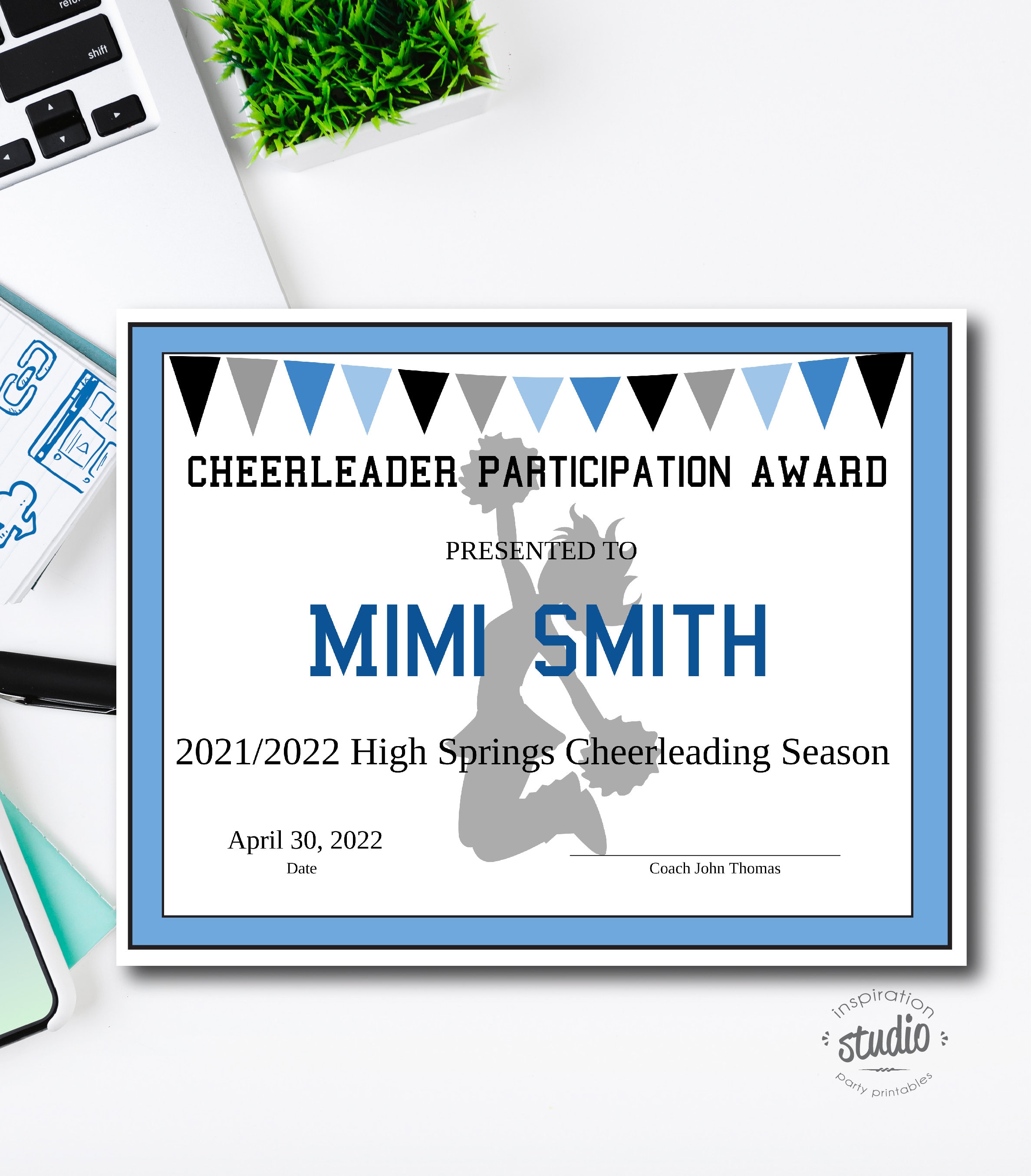 Cheerleading Template