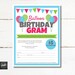 Editable Birthday Balloon Gram Flyer | School, PTA, PTO Fundraiser ...