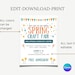 Customizable Spring Craft Fair Flyer Template It Can Be Used for School ...